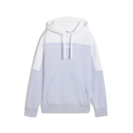 Puma Sweatshirt 'Around The Block' Damen Gr&ouml;&szlig;e L taubenblau / wei&szlig;