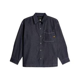 G-Star Raw G-star Button Up Shirt 'Boxy' male Blue size XL