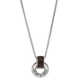 Emporio Armani Necklace male Silver size One Size