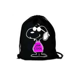 logoshirt Gym Bag 'Peanuts - Snoopy Joe Cool' male Black size One Size