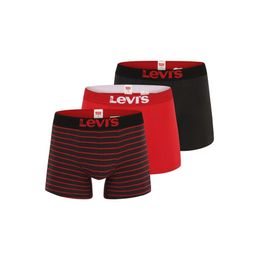 Levi's LEVI'S Boxershorts Herren Gr&ouml;&szlig;e S rot / schwarz / wei&szlig;