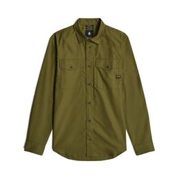 G-Star Raw G-star Button Up Shirt 'Marine' male Green size XXS