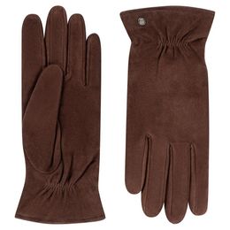 Roeckl Lederhandschuhe 'STRASSBURG' Damen Gr&ouml;&szlig;e S/M braun / kastanienbraun / schoko / cognac / dunkelbraun