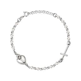 Christ Bracelet female Silver size One Size