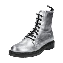 Nero Giardini Lace-Up Ankle Boots female Silver size 39