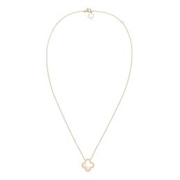 Lenoites Kette Damen Gr&ouml;&szlig;e One Size rosegold / perlwei&szlig;