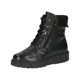 Caprice Lace-Up Ankle Boots female Black size 42