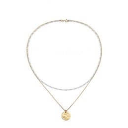 Elli Kette Damen Gr&ouml;&szlig;e 40 gold / silber