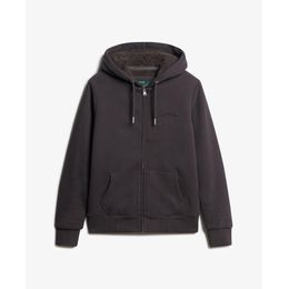 Superdry & Co Zip-Up Hoodie female Brown size 40