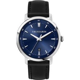 Trussardi Analog Watch male Blue size One Size