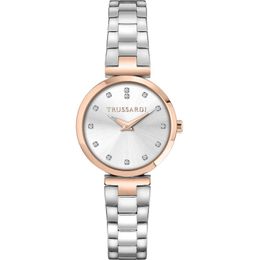 Trussardi Analog Watch female Silver size One Size