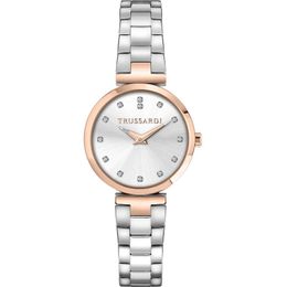Trussardi Analog Watch female Silver size One Size