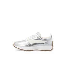 Bianco Sneaker 'DORIS' Damen Gr&ouml;&szlig;e 36 silber / wei&szlig;