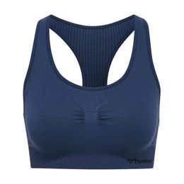 Hummel Sport-BH Damen Gr&ouml;&szlig;e L dunkelblau / schwarz
