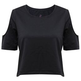 YOGISTAR.COM Performance Shirt 'raffaela' female Black size M