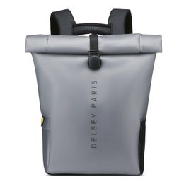 Delsey Paris Backpack 'Turenne' male Silver size One Size