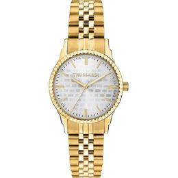 Trussardi Analog Watch female Gold size One Size