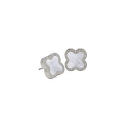 Lenoites Earrings 'Four-leaf Clover 3' female Silver size One Size