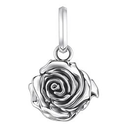 Thomas Sabo Anh&auml;nger 'Midnight Rose' Herren Gr&ouml;&szlig;e One Size silber