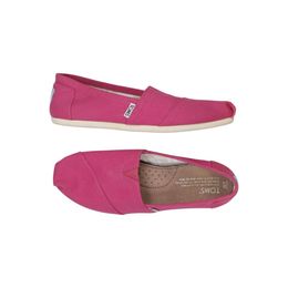 Toms Shoes TOMS Halbschuh Damen Gr&ouml;&szlig;e 37.5 Second Hand pink