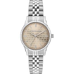 Trussardi Analog Watch female Silver size One Size