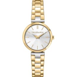 Trussardi Analog Watch female Gold size One Size