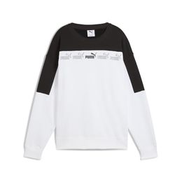 Puma Sweatshirt 'Around The Block' female White size XS