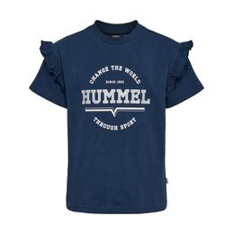 Hummel Shirt 'Violet' girl Blue size 134