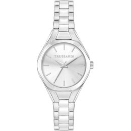 Trussardi Analog Watch female Silver size One Size