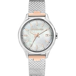 Trussardi Analog Watch female Silver size One Size