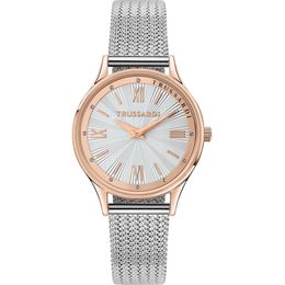 Trussardi Analog Watch female Silver size One Size