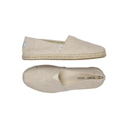 Toms Shoes TOMS Halbschuh Damen Gr&ouml;&szlig;e 41 Second Hand beige
