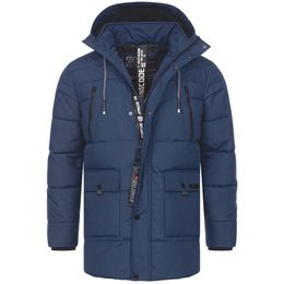 INDICODE Jeans Winter Parka 'Wess' male Blue size M