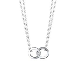 Elli Necklace 'Kreis' female Silver size 40