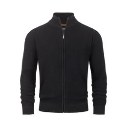 INDICODE JEANS Strickjacke 'Layton' Herren Gr&ouml;&szlig;e L schwarz