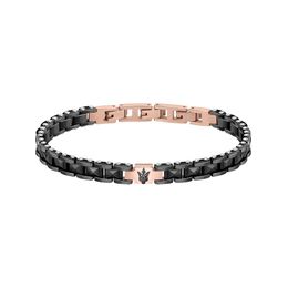 Maserati Bracelet male Black size One Size