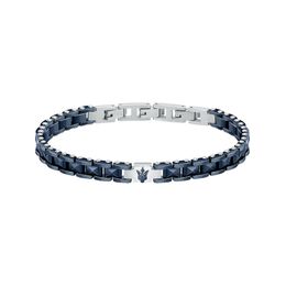 Maserati Armband Herren Gr&ouml;&szlig;e One Size blau / silber