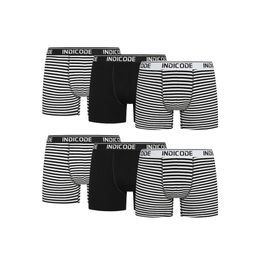INDICODE Jeans Boxer shorts ' Milano ' male Black, White size XL