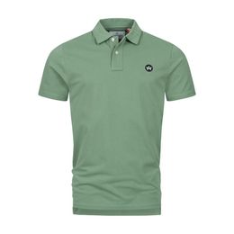 Kronstadt Poloshirt 'Imber' Herren Gr&ouml;&szlig;e XL gr&uuml;n / schwarz