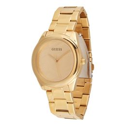 Guess Analog Watch female Gold size One Size