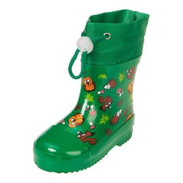 Playshoes Rubber Boots 'Waldtiere' boy Green size 26