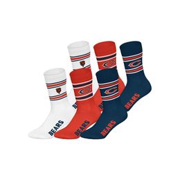 Huddle Socks 'Chicago Bears' male Blue, Red, White size 39-42