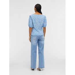 Object Bluse Damen Gr&ouml;&szlig;e S blau / wei&szlig;