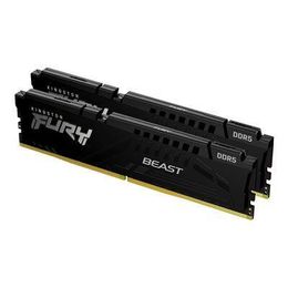 Kingston FURY&trade; Beast DDR5 Speicher 32GB 6400MT/s CL32 DIMM (2er-Kit) Schwarz EXPO