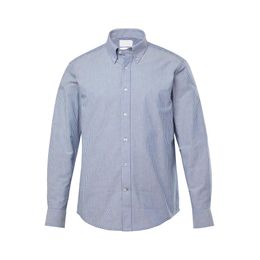 JP1880 Button Up Shirt male Blue size 7XL