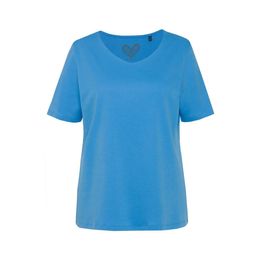 Ulla Popken Shirt Damen Gr&ouml;&szlig;e XL/XXL himmelblau