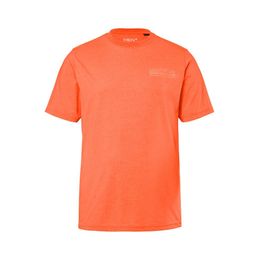 Men Plus T-Shirt Herren Gr&ouml;&szlig;e XL koralle / wei&szlig;