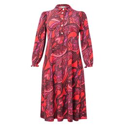 Yoek Kleid Damen Gr&ouml;&szlig;e 42/44 rot Winterkleid