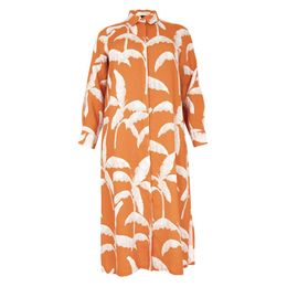 Yoek Shirt Dress female Orange size 46/48