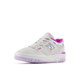 New Balance Sneaker '550' Jungen Gr&ouml;&szlig;e 40 silbergrau / hellgrau / pink
